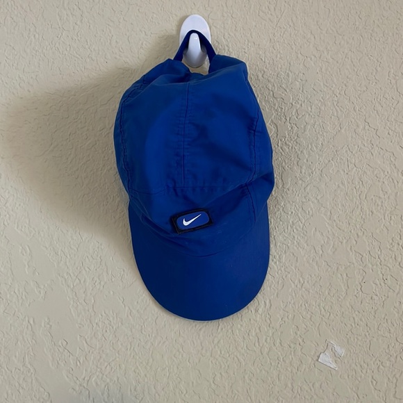 Nike | Accessories | Nike Blue Five Panel Hats Velcro Strap | Poshmark